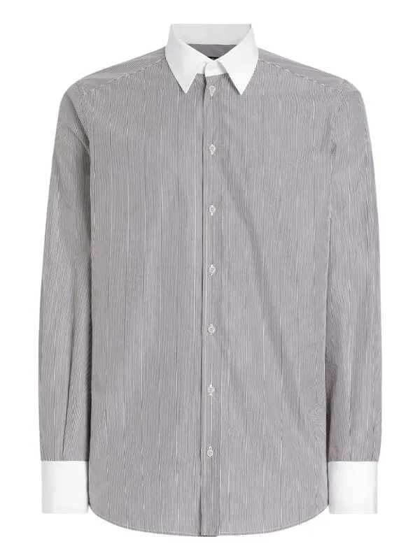 Dolce & Gabbana Striped Shirt - Blue