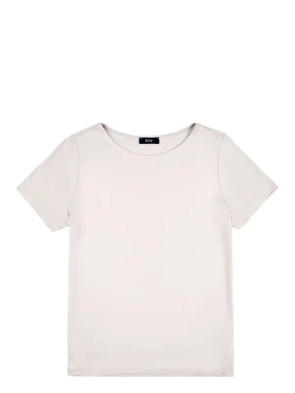 FAY Short-sleeve T-shirt - Neutrals