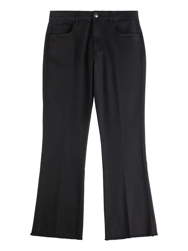 FAY Cropped Jeans - Black