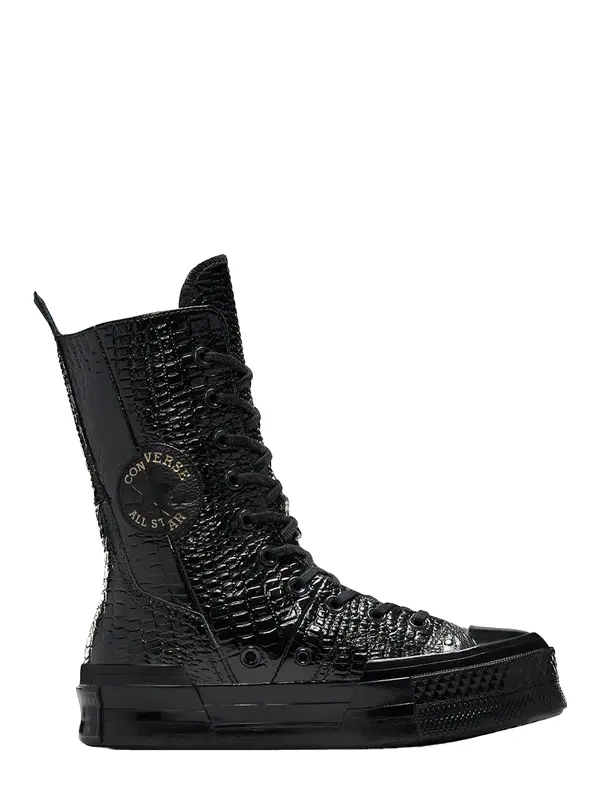 CONVERSE Chuck 70 Plus High Leather Boots - Black