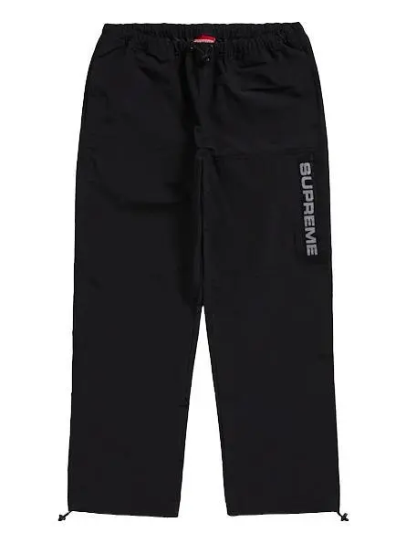 Supreme Heavy Nylon Pant - Black