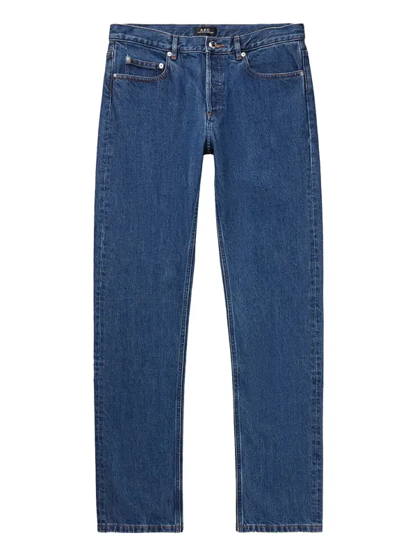 A.p.c. New Standard Straight-leg Organic Jeans - Blue