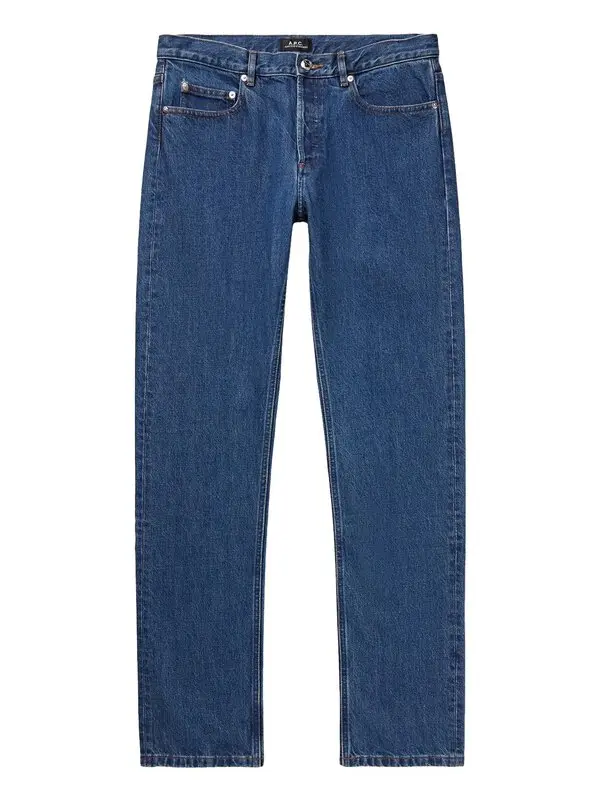 A.p.c. New Standard Straight-leg Organic Jeans - Blue