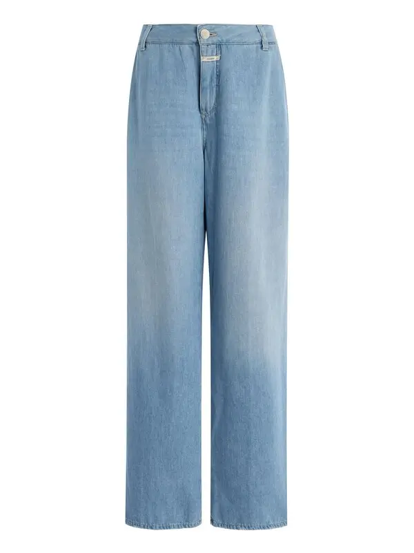 Closed Jurdy Stretch Low-rise Straight-leg Jeans - Light Wash