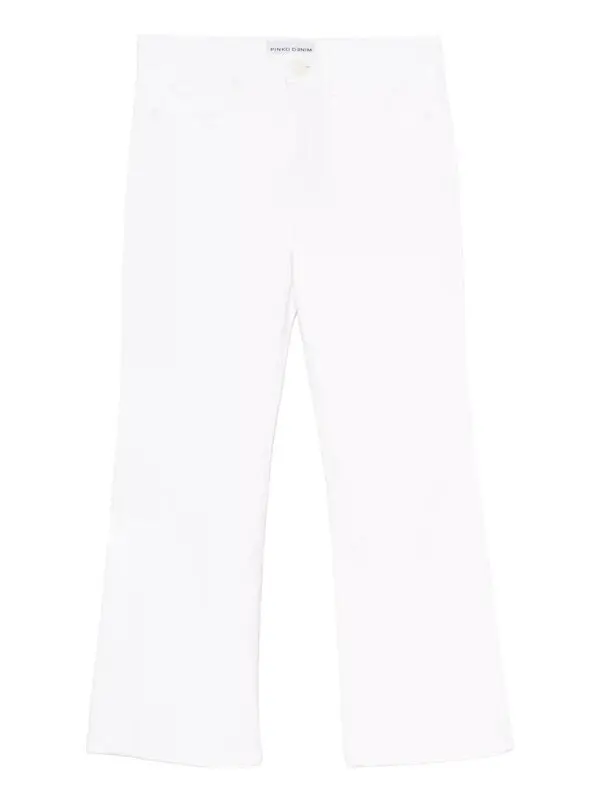 Pinko Bootcut Jeans - White