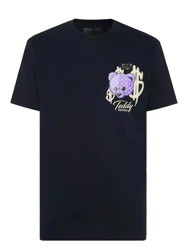Philipp Plein Teddy T-shirt - Blue