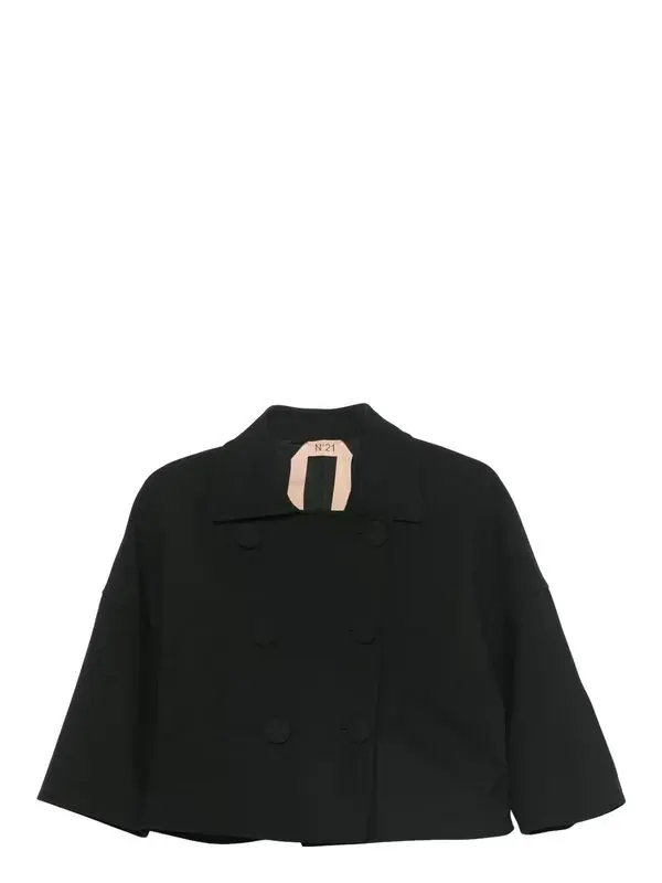 N°21 Double-breasted Jacket - Black