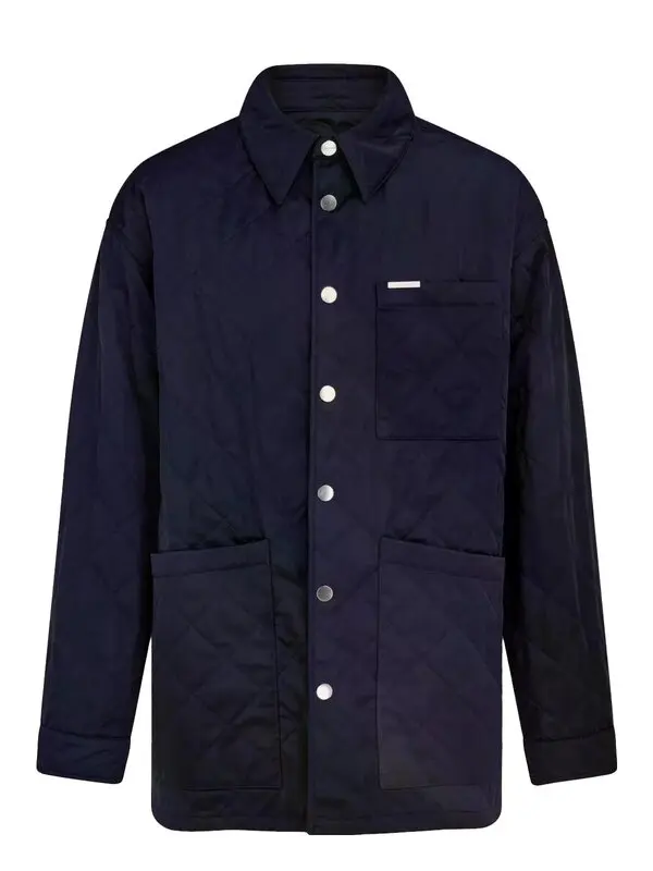 FERRAGAMO Quilted Jacket - Blue