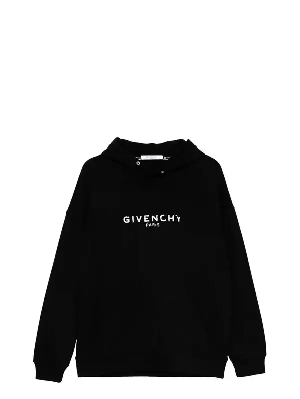 Givenchy Logo-print Hoodie - Black