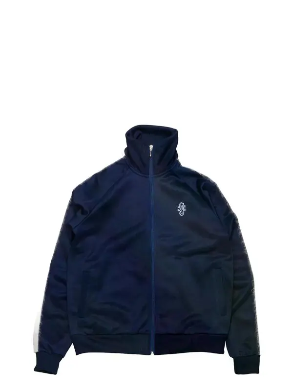 STOCKHOLM SURFBOARD CLUB Logo-embroidered Track Jacket - Blue