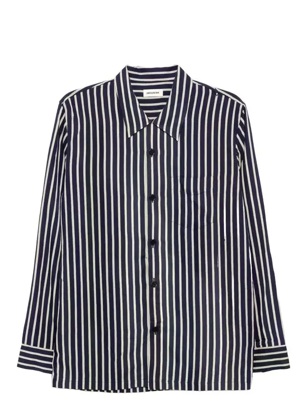 Zadig&Voltaire Striped Shirt - Purple