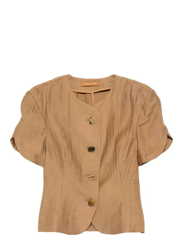 REJINA PYO Cody Blouse - Brown