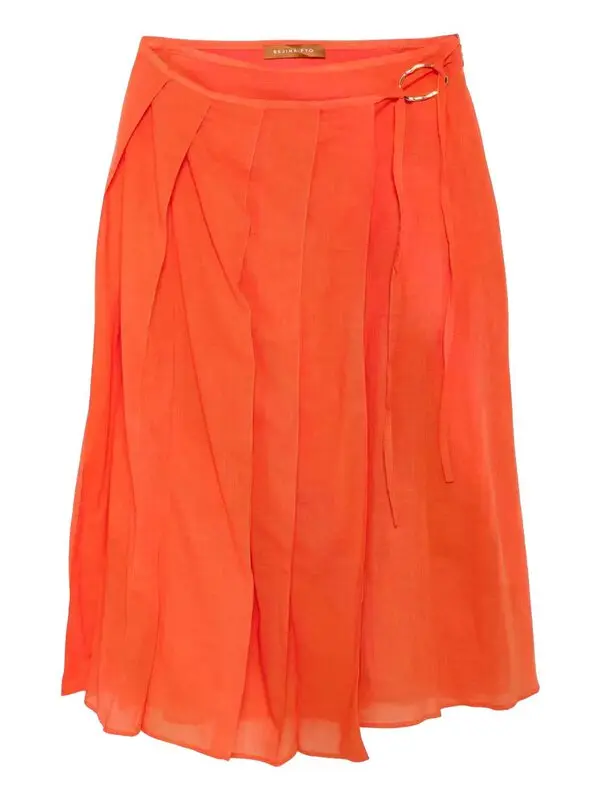 REJINA PYO Alice Midi Skirt - Orange