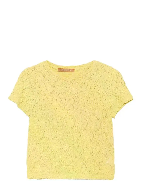 REJINA PYO Adina T-shirt - Yellow