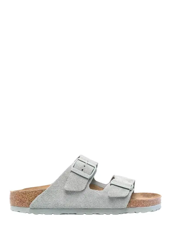 BIRKENSTOCK Arizona Buckle Sandals - Grey