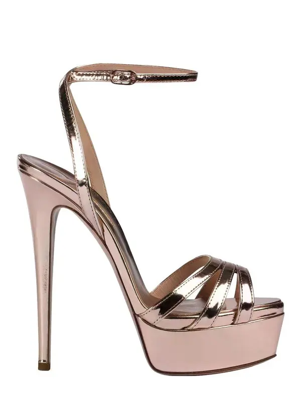LE SILLA 140mm Lola Sandals - Pink