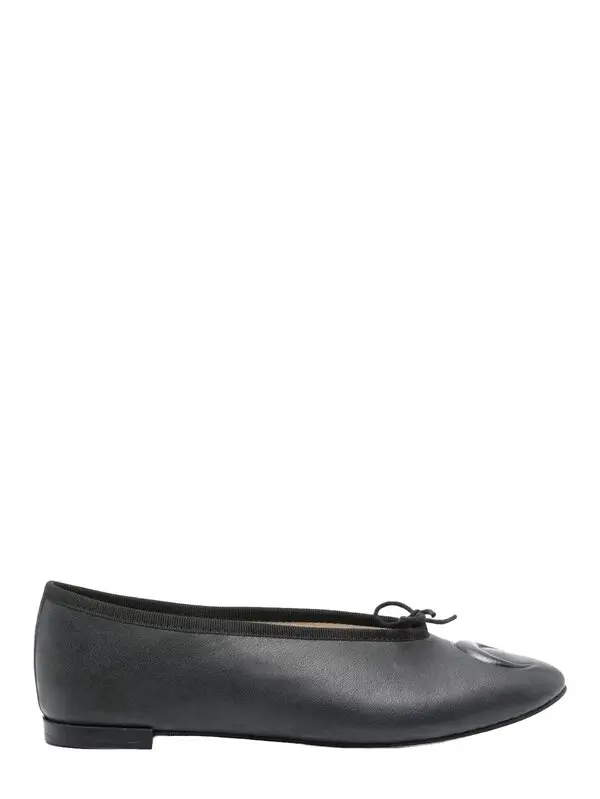 MARINE SERRE X Camille Repetto Lilouh Ballet Flats - Black
