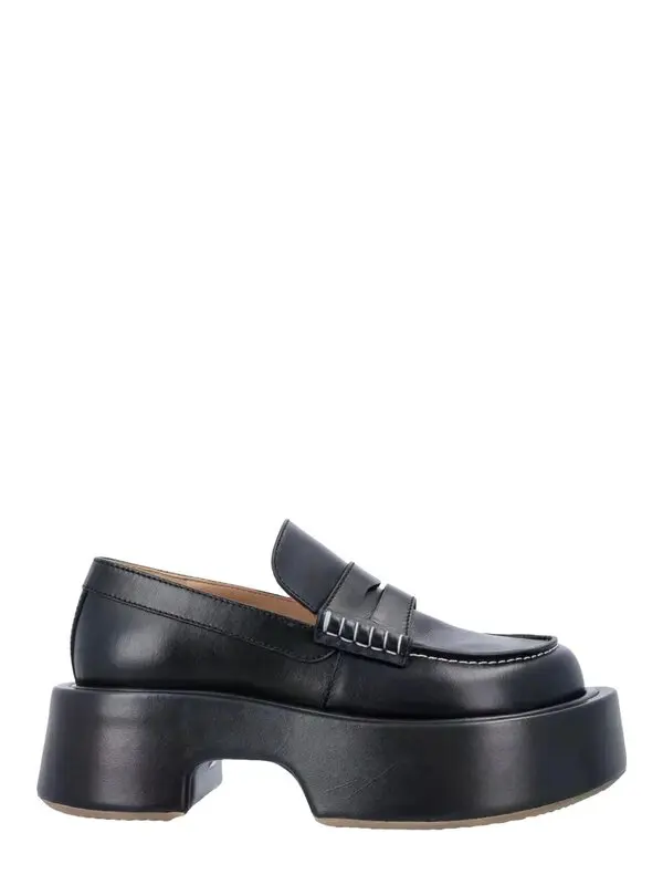 JW Anderson Platform Loafers - Black