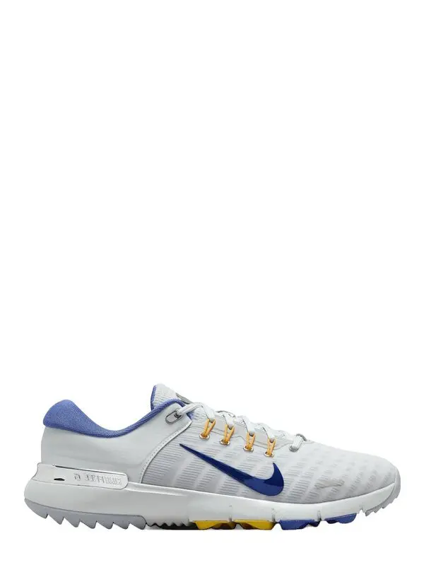 Nike Free Golf Shoes - Pure Platinum/university Gold/wolf Grey