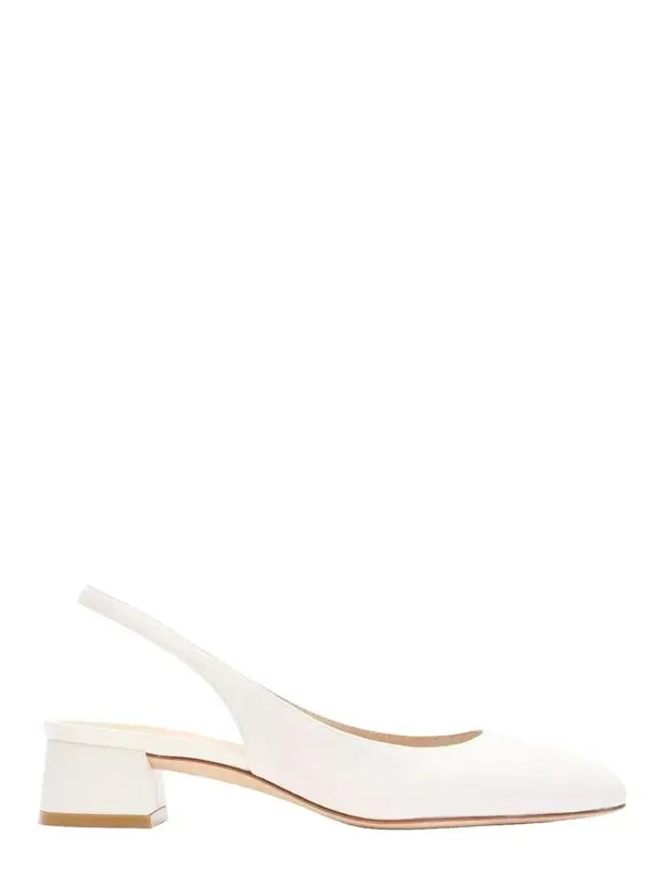 STUART WEITZMAN 35mm Vivienne Pumps - White