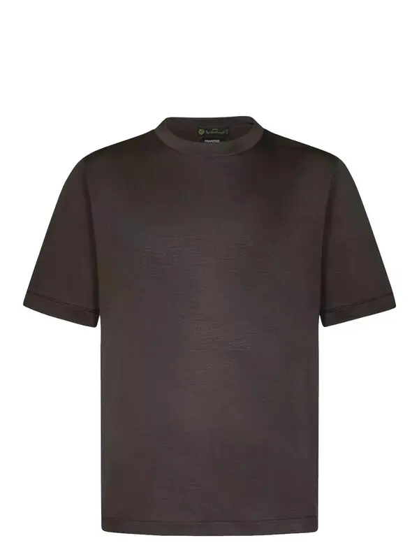 FRANZESE COLLECTION Capital T-shirt - Brown