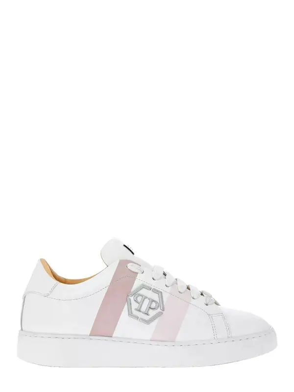 Philipp Plein Hexagon Lo-top Sneakers - White