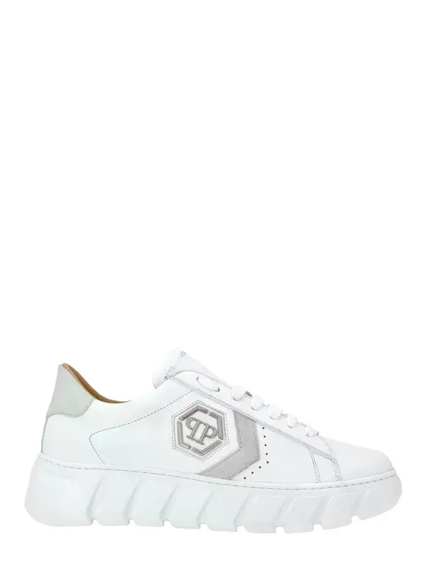 Philipp Plein Hexagon Lo-top Sneakers - White