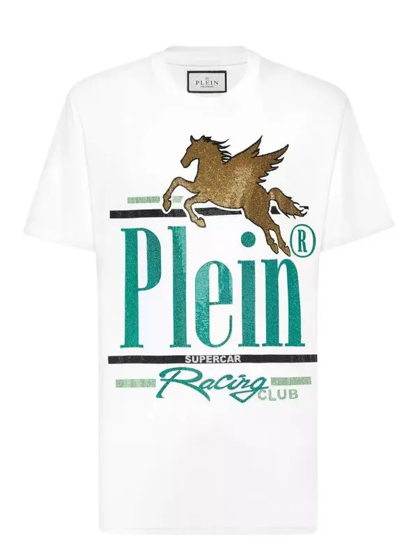 Philipp Plein Racing Club T-shirt - White