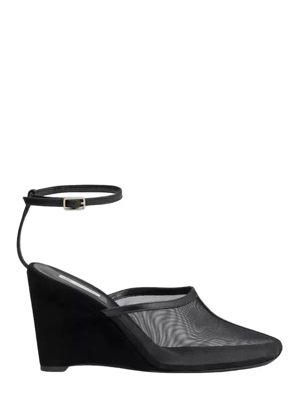 Ami Croisette Mules - Black