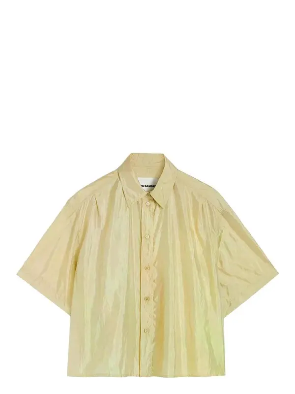 JIL SANDER Half-length Sleeve Shirt - Neutrals