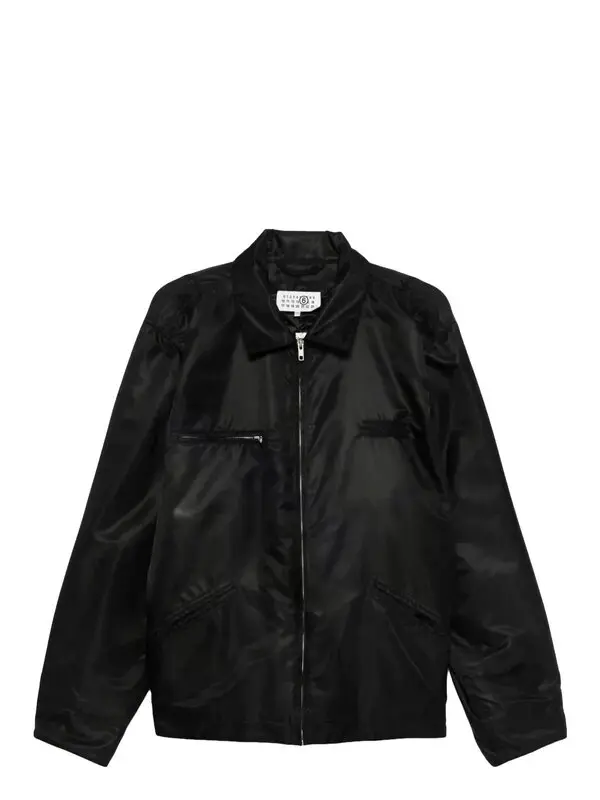 MAISON MARGIELA Padded Bomber Jacket - Black