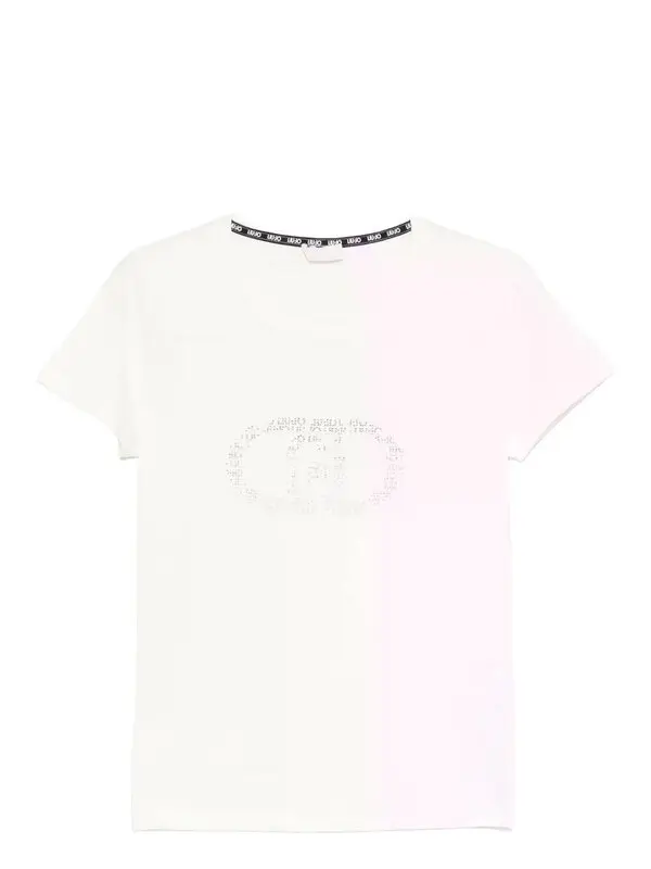 Liu Jo Logo-appliqué T-shirt - White