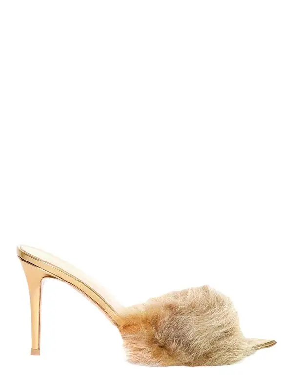 GIANVITO ROSSI 85mm Aries Sandals - Gold