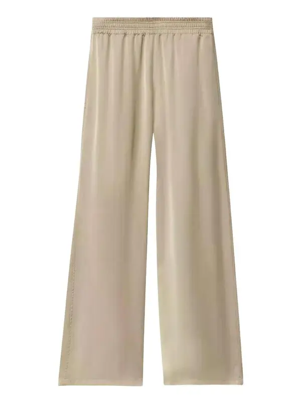 Fabiana Filippi Satin Wide-leg Trousers - Neutrals