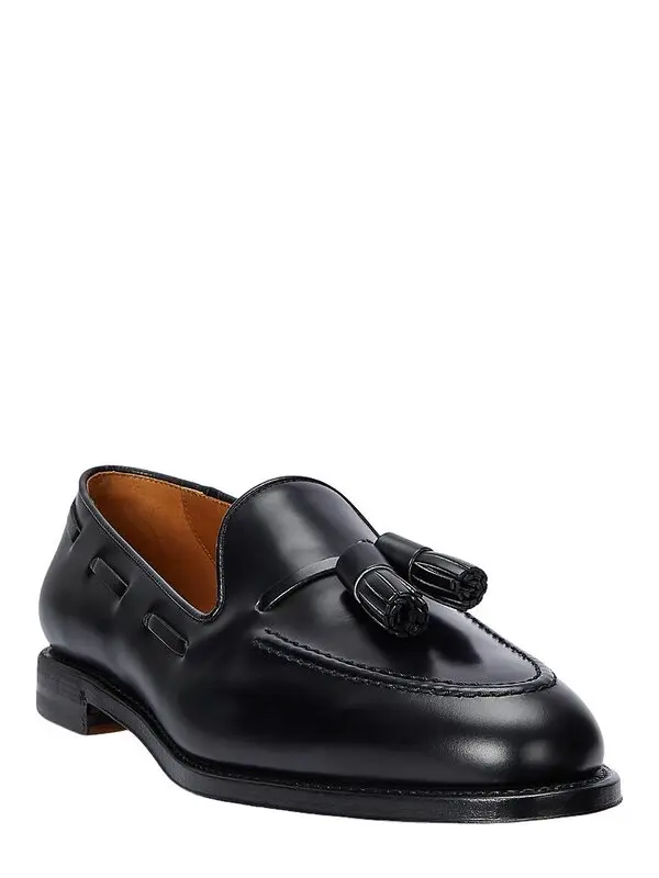 Polo Ralph Lauren Maestra Tasseled Loafers - Black