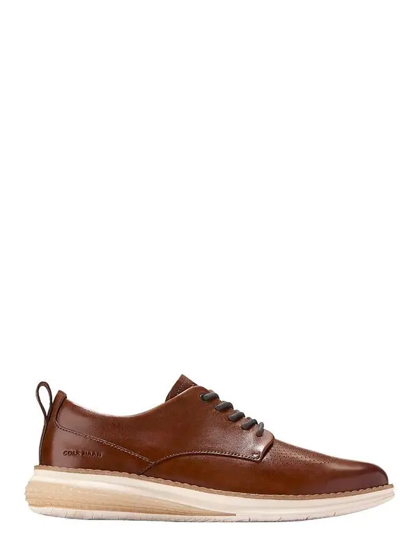 Cole Haan Riginalgrand Energyweave Perforated Plain Toe Oxfords - British Tan