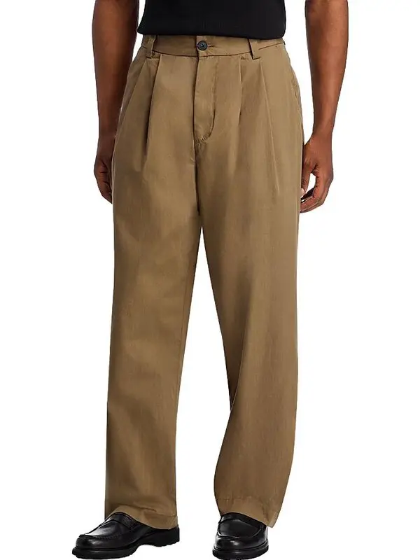AGOLDE Slater Relaxed Fit Wide Leg Trousers - Kindling