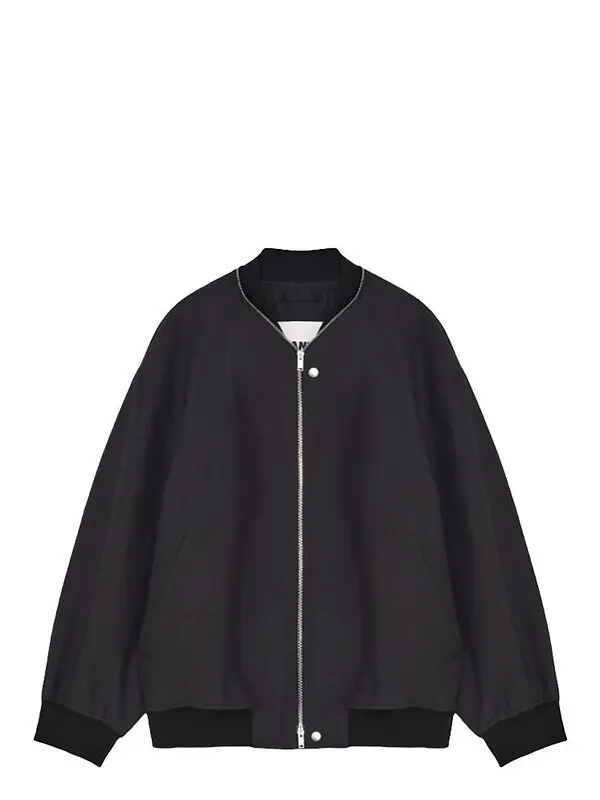 JIL SANDER Lined Blouson Jacket - Black