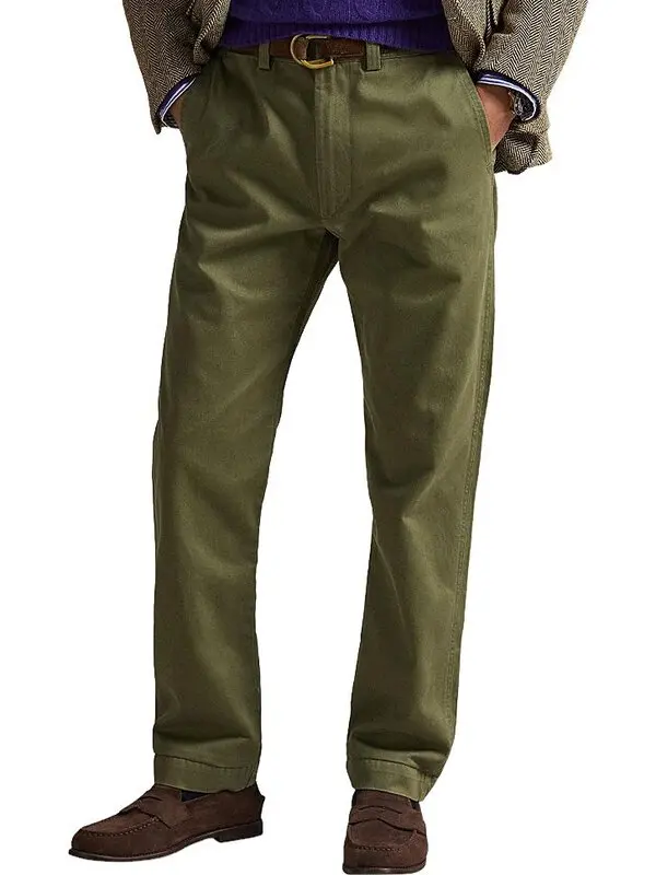 Polo Ralph Lauren Cotton Straight Fit Chino Pants - Green