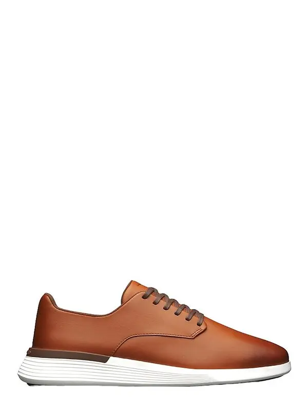 Wolf & Shepherd Crossover Derby Dress Shoes - Honey/white