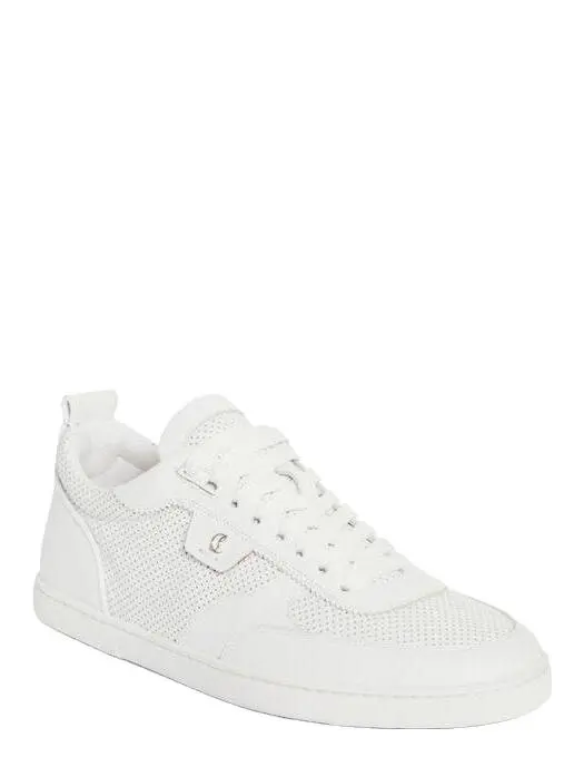 CHRISTIAN LOUBOUTIN Tutti Rui Perforated Sneakers - White