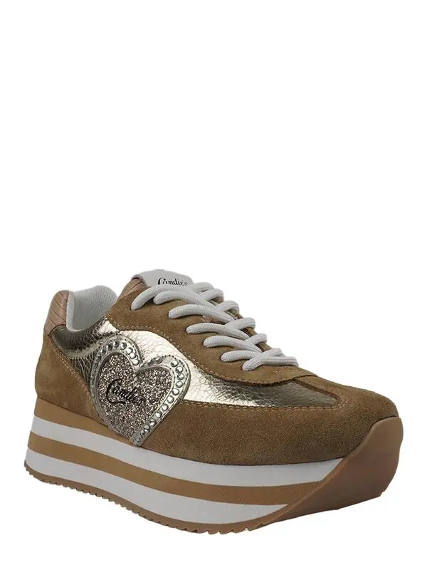 CANDIE'S Taffy Platform Sneakers - Gold