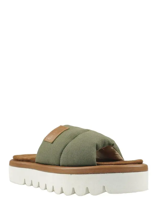 ARTISAN CRAFTED BY ZIGI Pax Platform Sandals - Olive