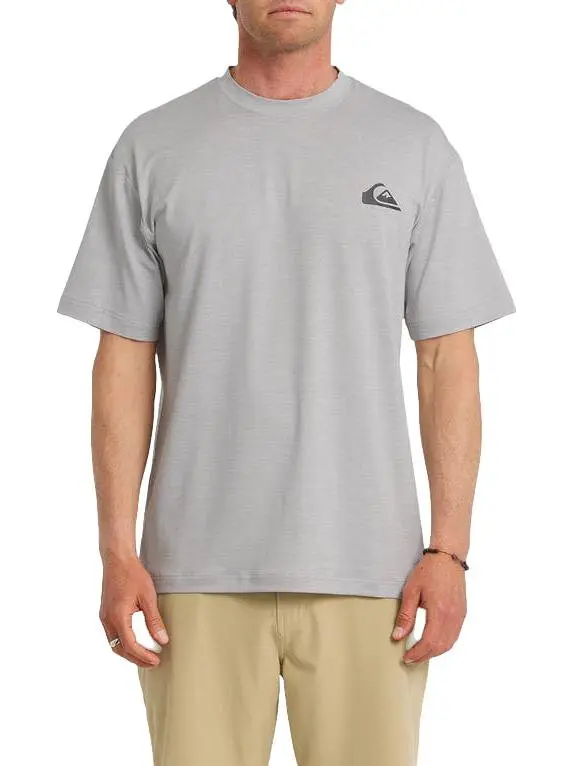 Quiksilver Everyday Surf Rashguard - Light Grey Heather