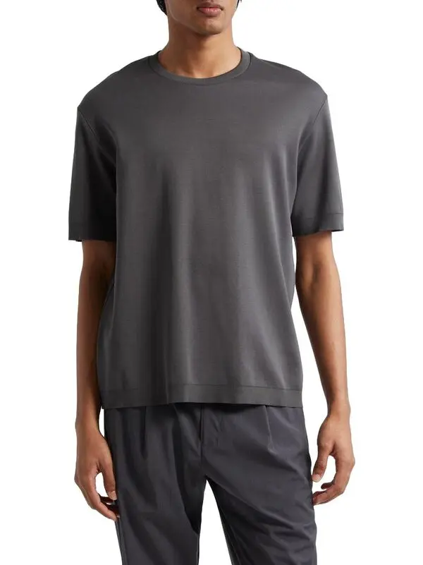 Herno Cotton Jersey T-shirt - Grey