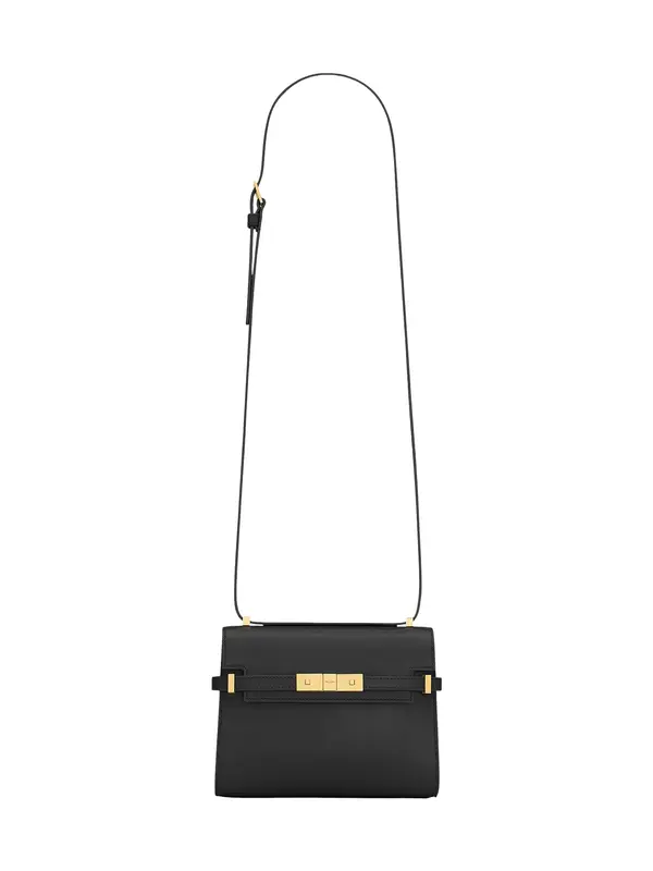Saint Laurent Manhattan Mini Crossbody Bag - Black