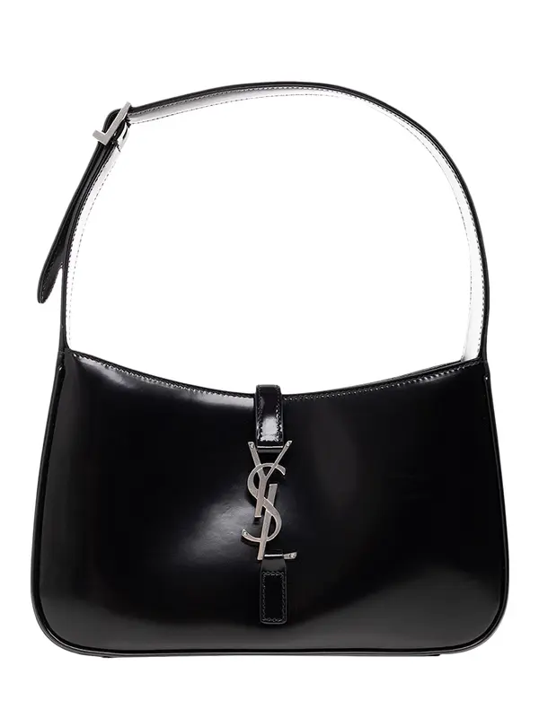 Saint Laurent Monogram Shoulder Bag - Black
