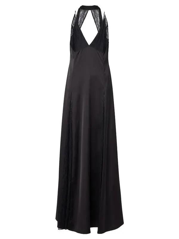 THE NEW ARRIVALS ILKYAZ OZEL Paige Gown - Black