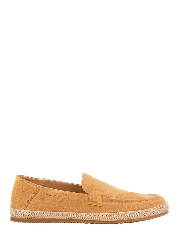 STUART WEITZMAN Bala Suede Espadrilles - Beige
