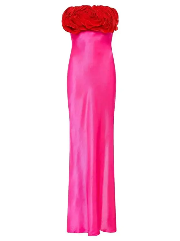 Rachel Gilbert Fiorella Gown - Pink